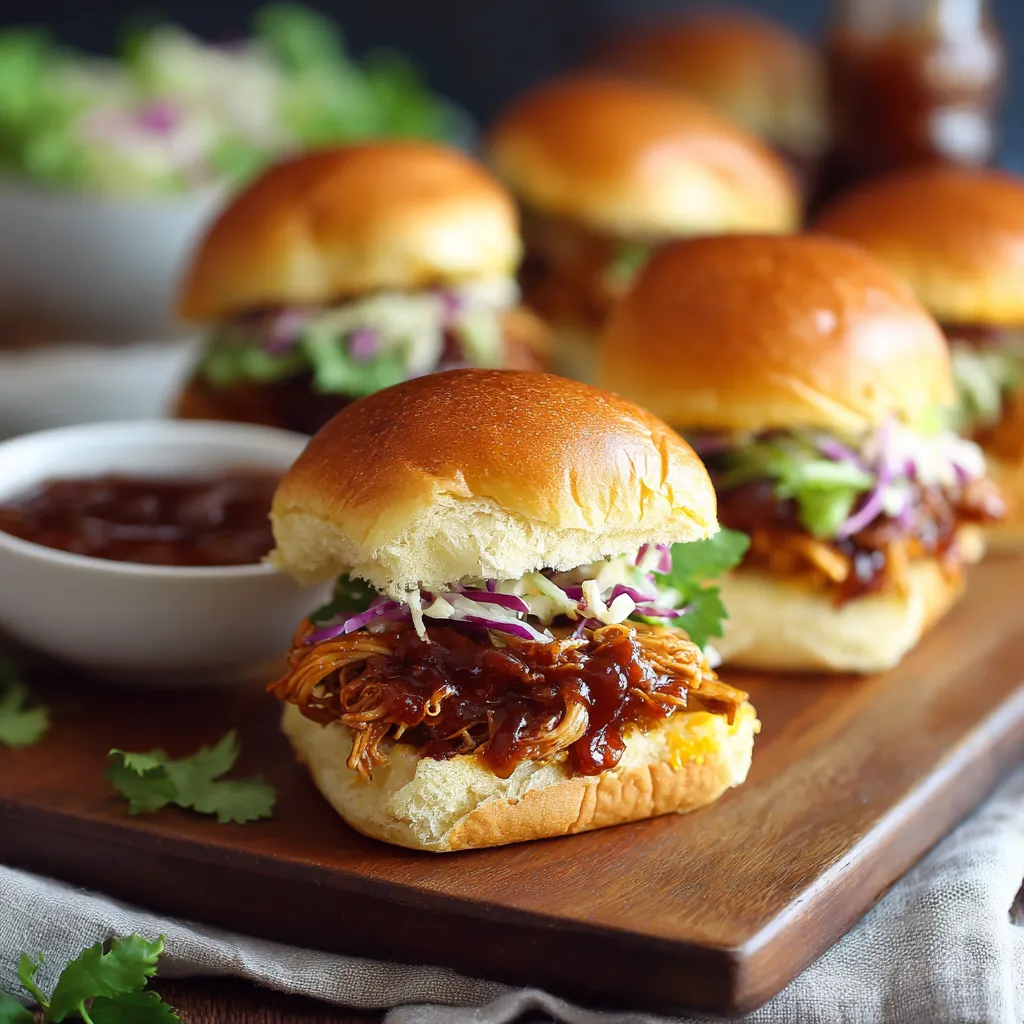 Best BBQ Chicken Sliders Recipe | Juicy & Flavorful