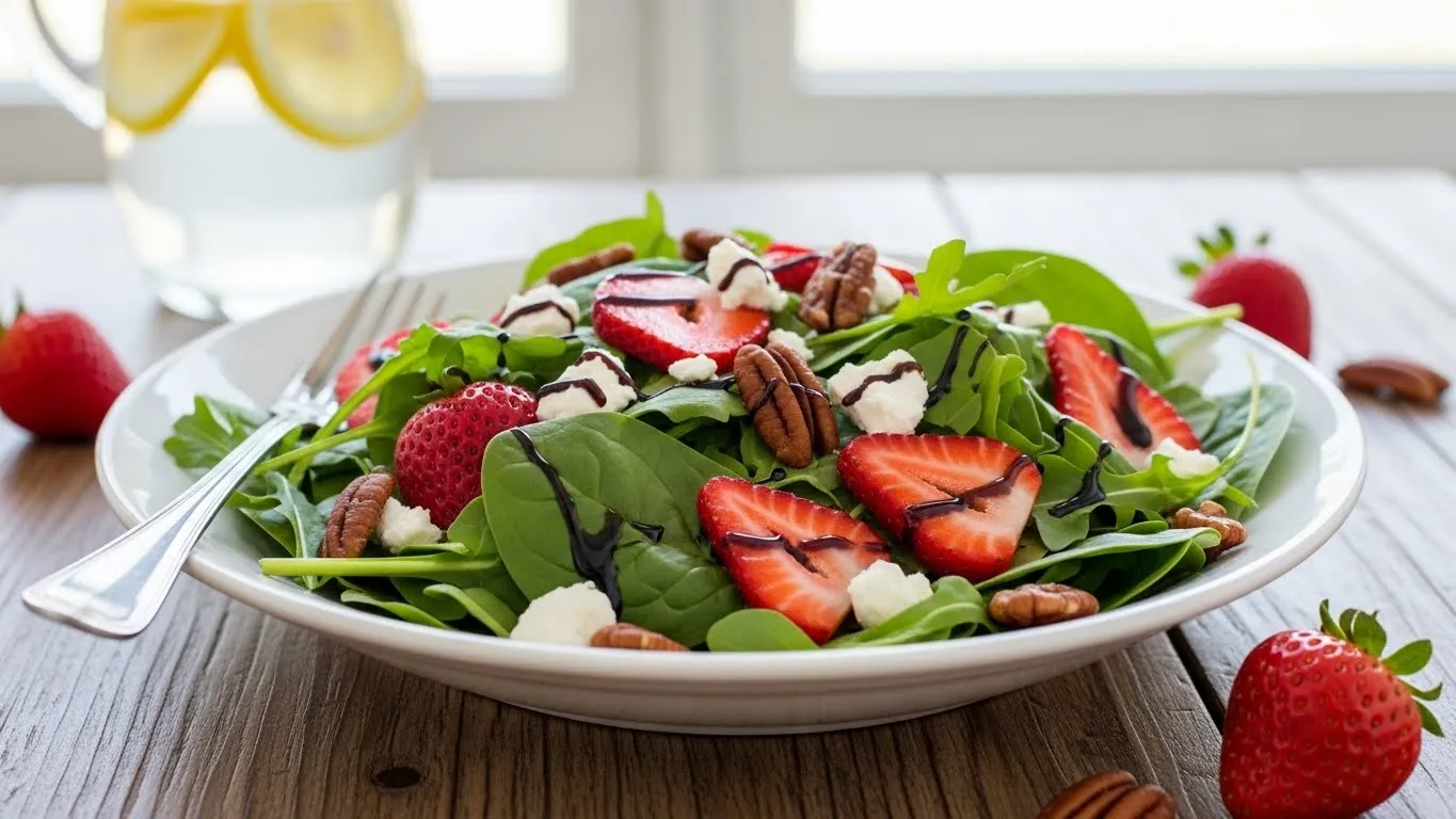 Best Strawberry Goat Cheese Salad Recipe | Fresh & Easy